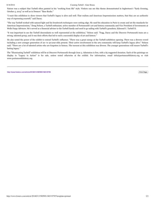 Curating Tarbell | PDF