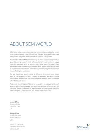 SCM World Oracle-worldwide-operations Case Study | PDF | Human ...