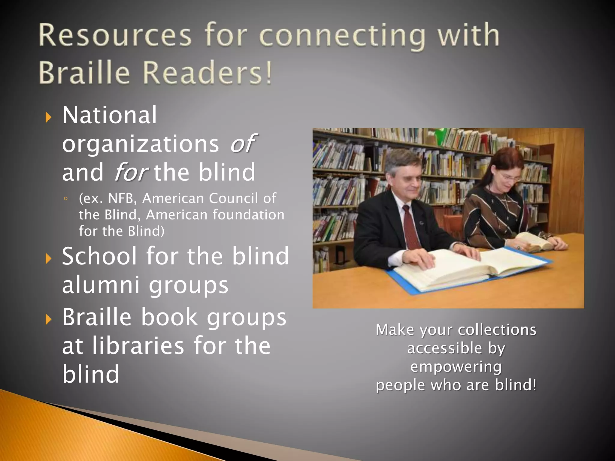 The Value of Braille | PPTX