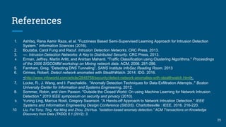 Network Intrusion Detection Dean Final, actual version | PPT