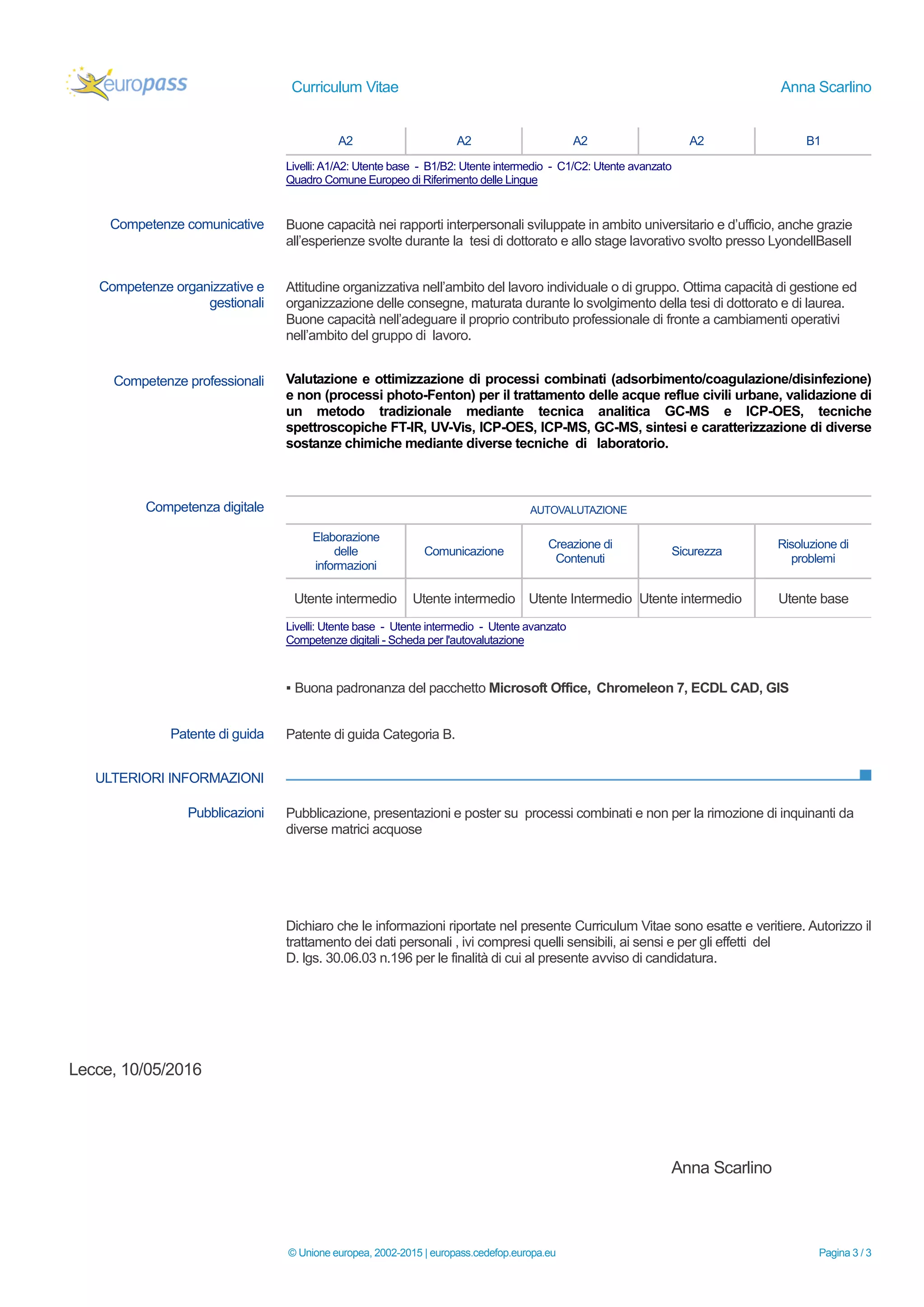 curriculm vitae | PDF
