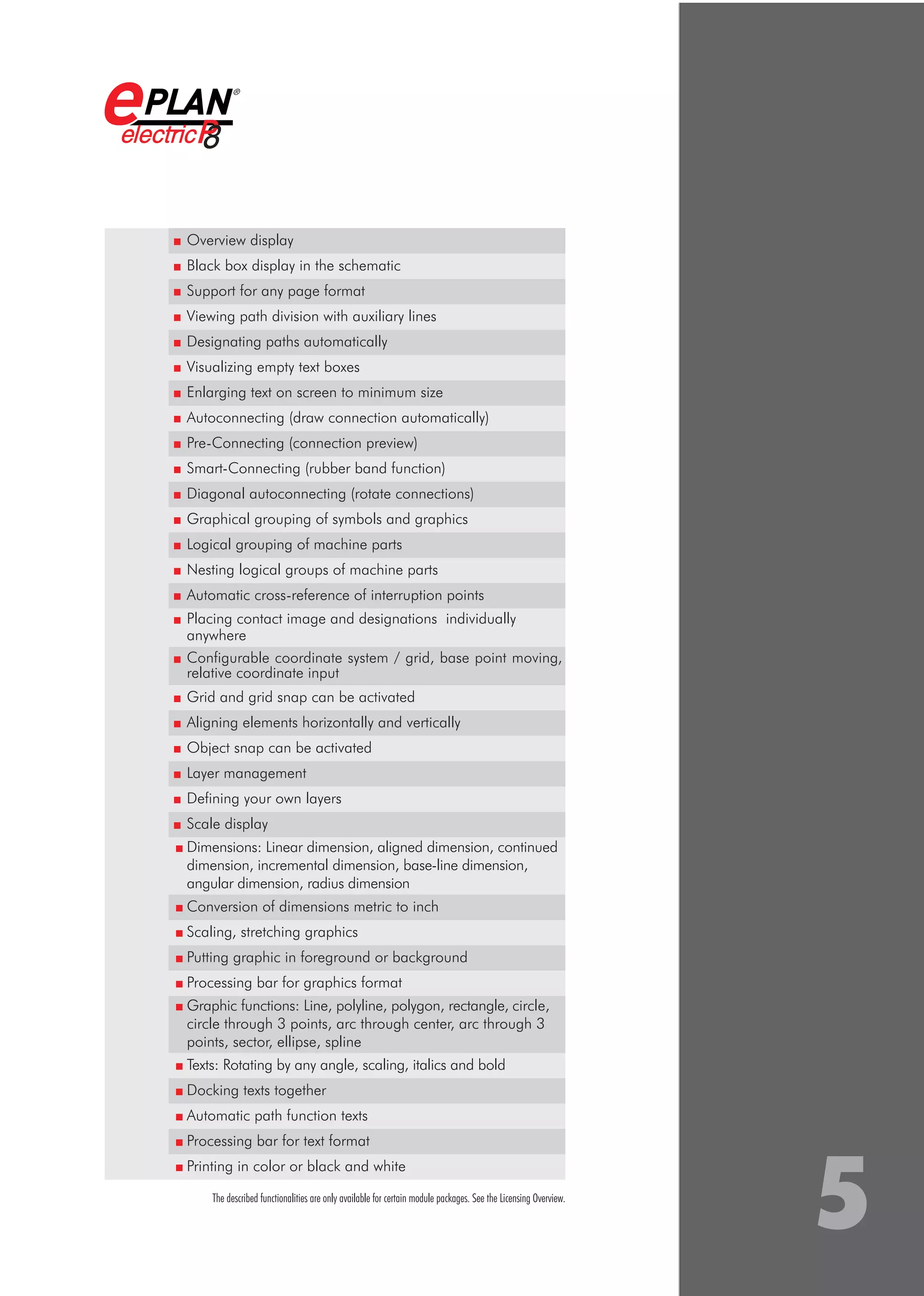 EPLAN-Function Overview | PDF
