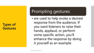 IPM NDTHRD - GESTURES, FACIAL EXPRESSIONS AND EYE CONTACT (1) | PPT