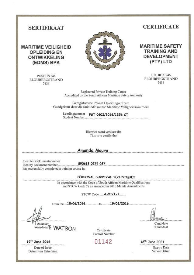 STCW 95 | PDF