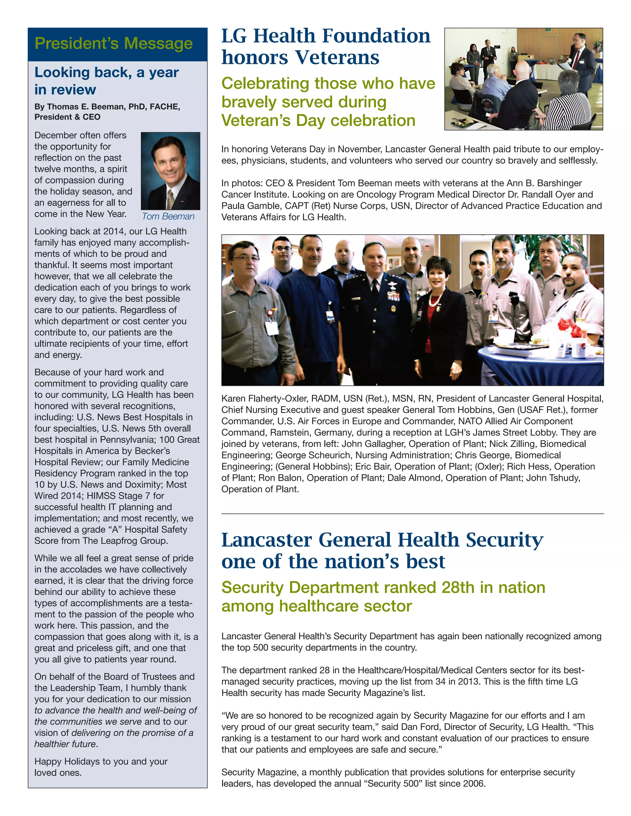 The Experience_LGHealth_Dec 2014 | PDF