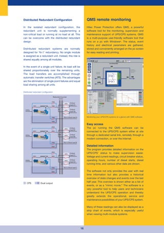 Hitec Brochure Diesel UPS-CPS Engels | PDF