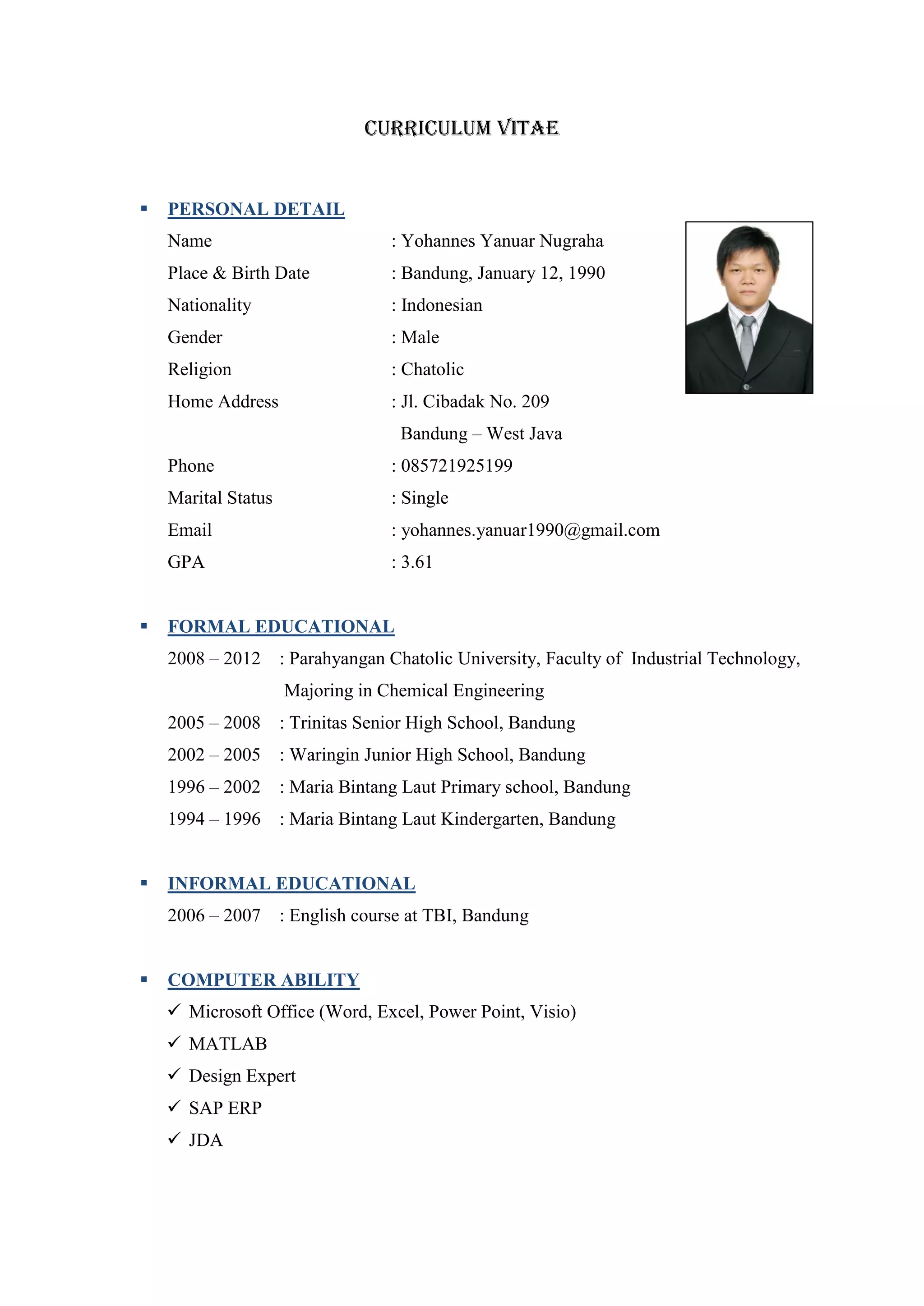 CURRICULUM VITAE | PDF