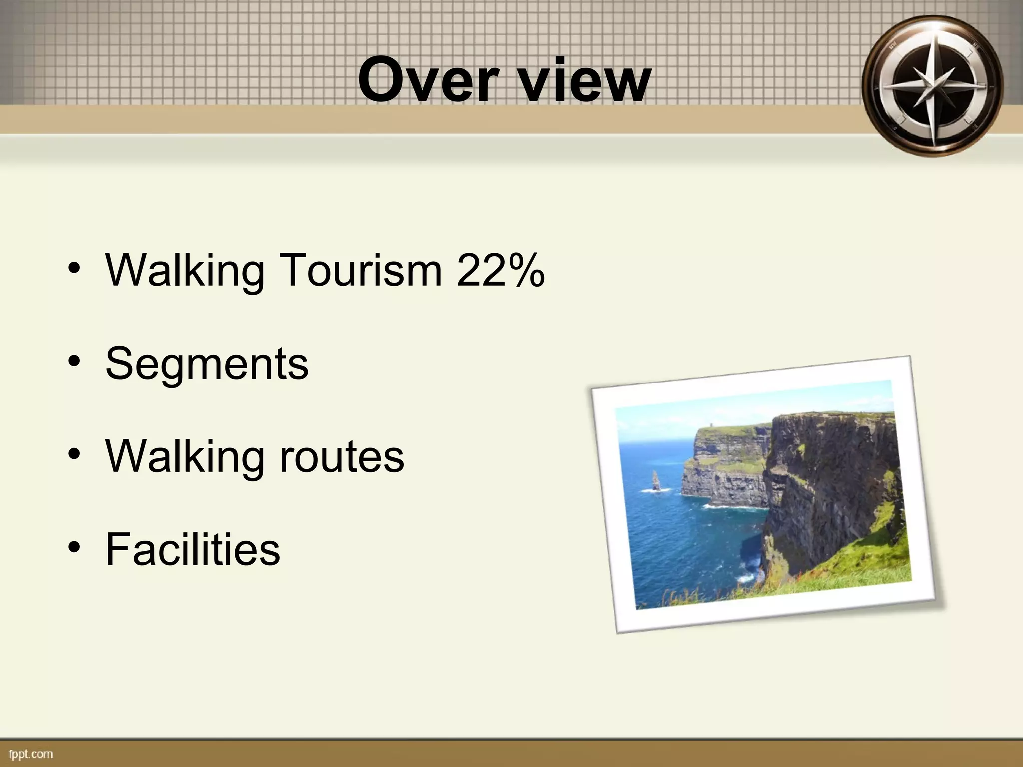 power point walking tourism | PPT