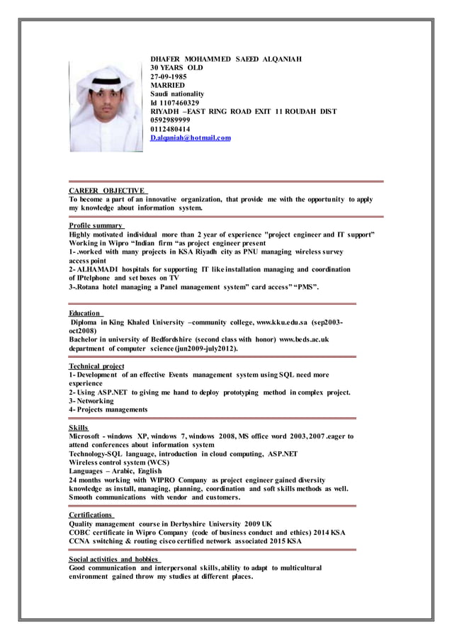 MY CV | PDF