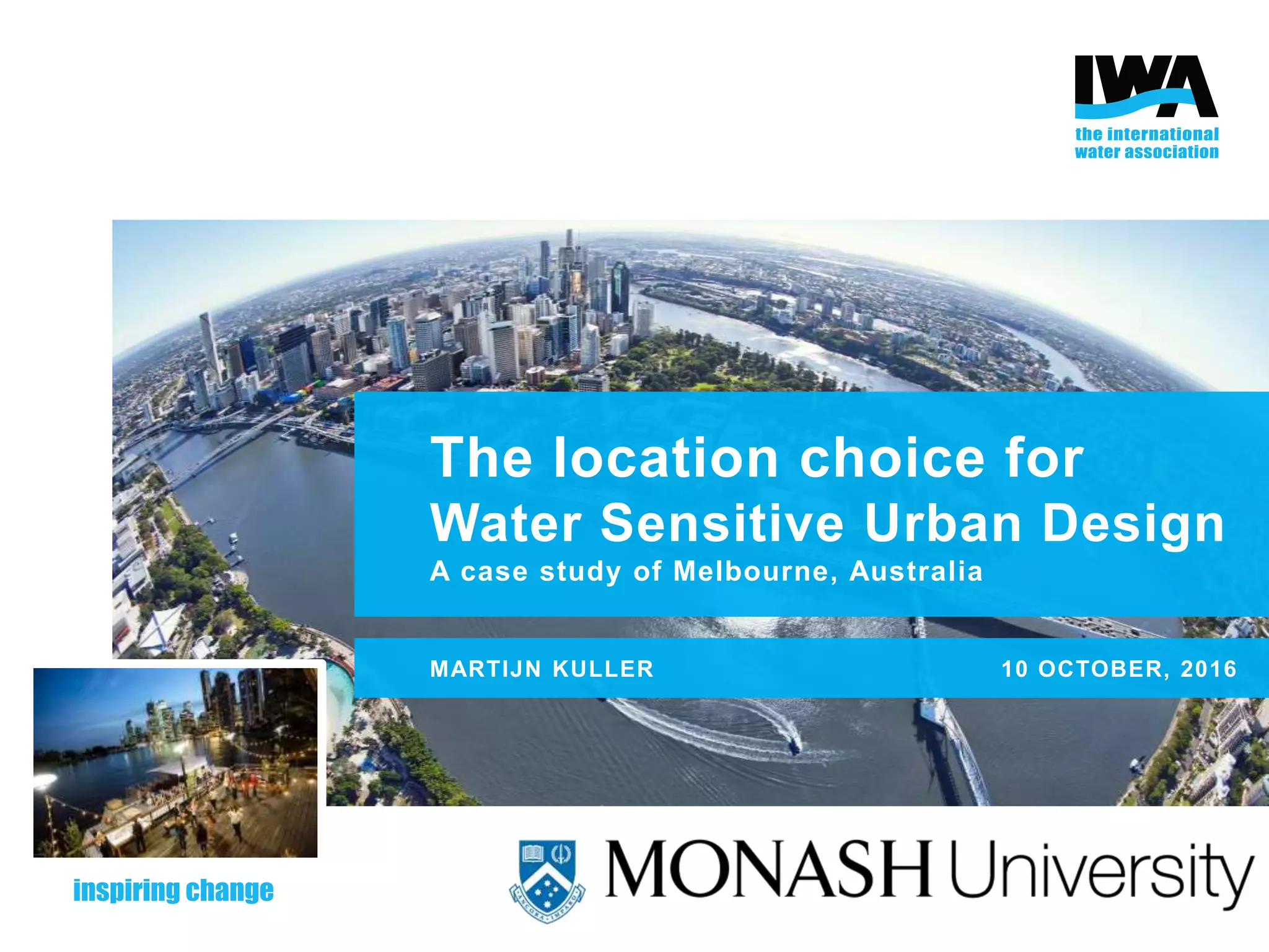 The Location Choice Of Water Sensitive Urban Design Within A City A ...