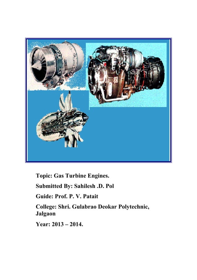 PROJECT_GAS_TURBINE_ENGINE