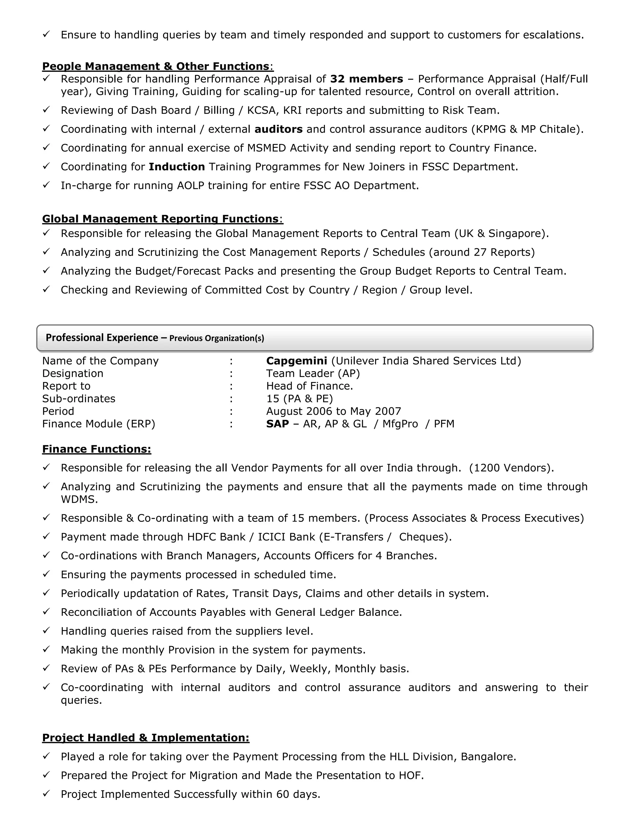 Resume | PDF