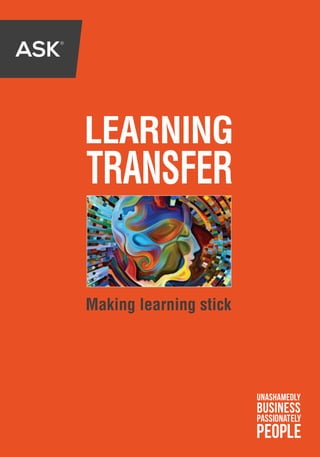 ASK Guide to Learning Transfer 2016 | PDF