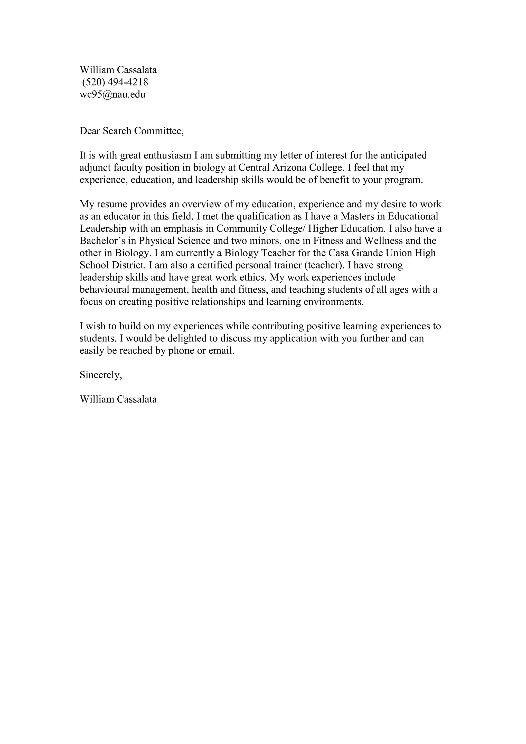 letter of intent | PDF