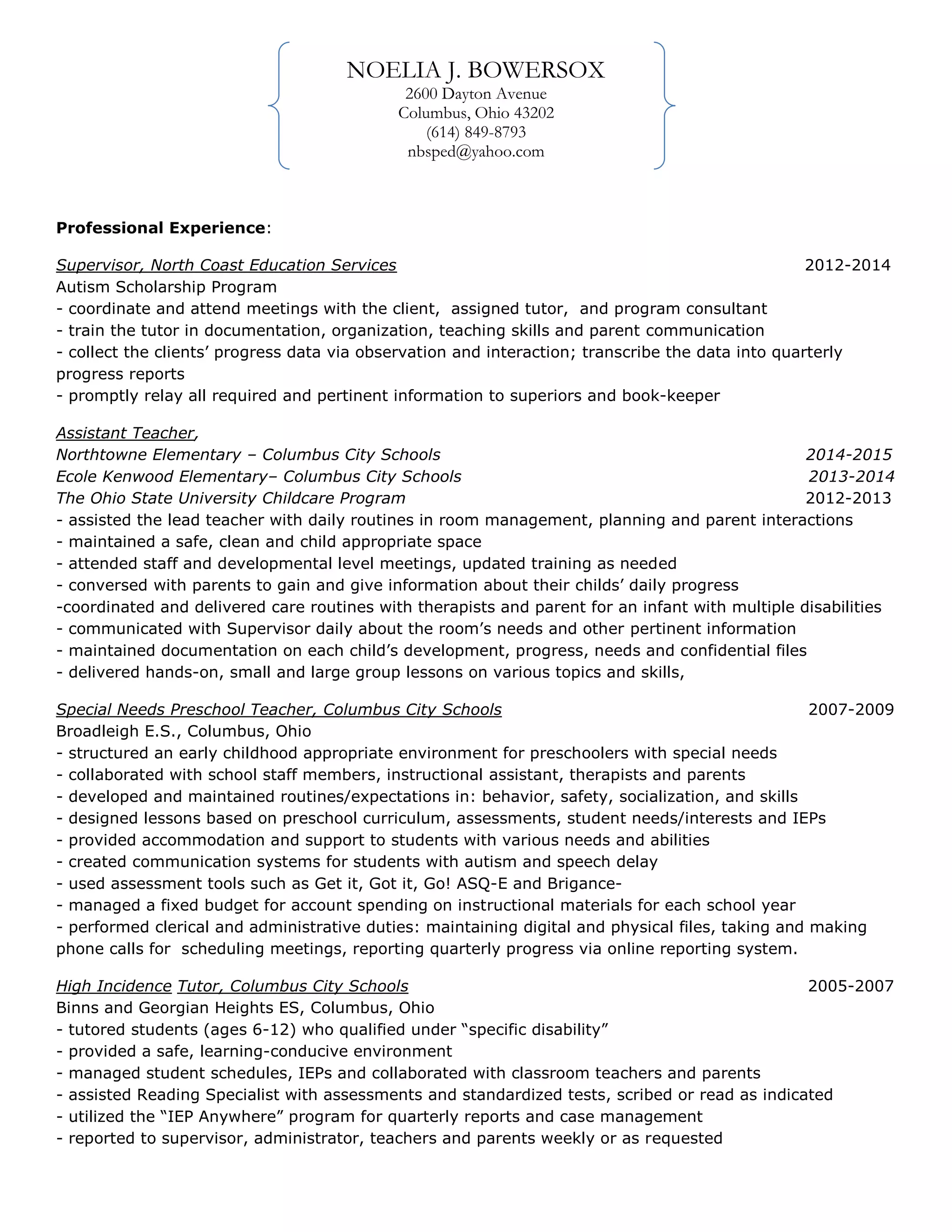NB Resume | PDF