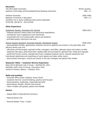 NB Resume | PDF