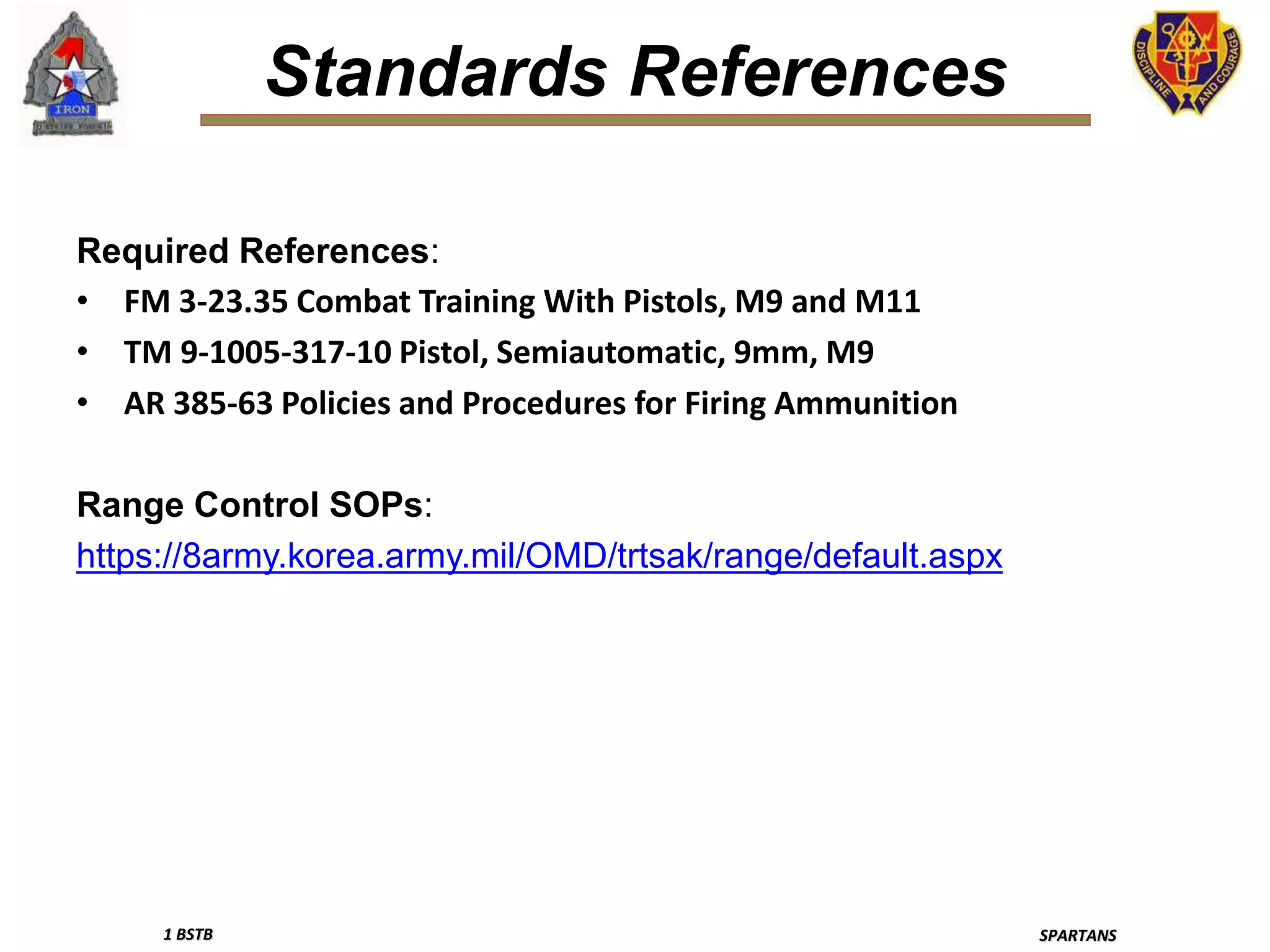 Operation Keep Up The Fire - M9 Range CONOP-updated | PPTX