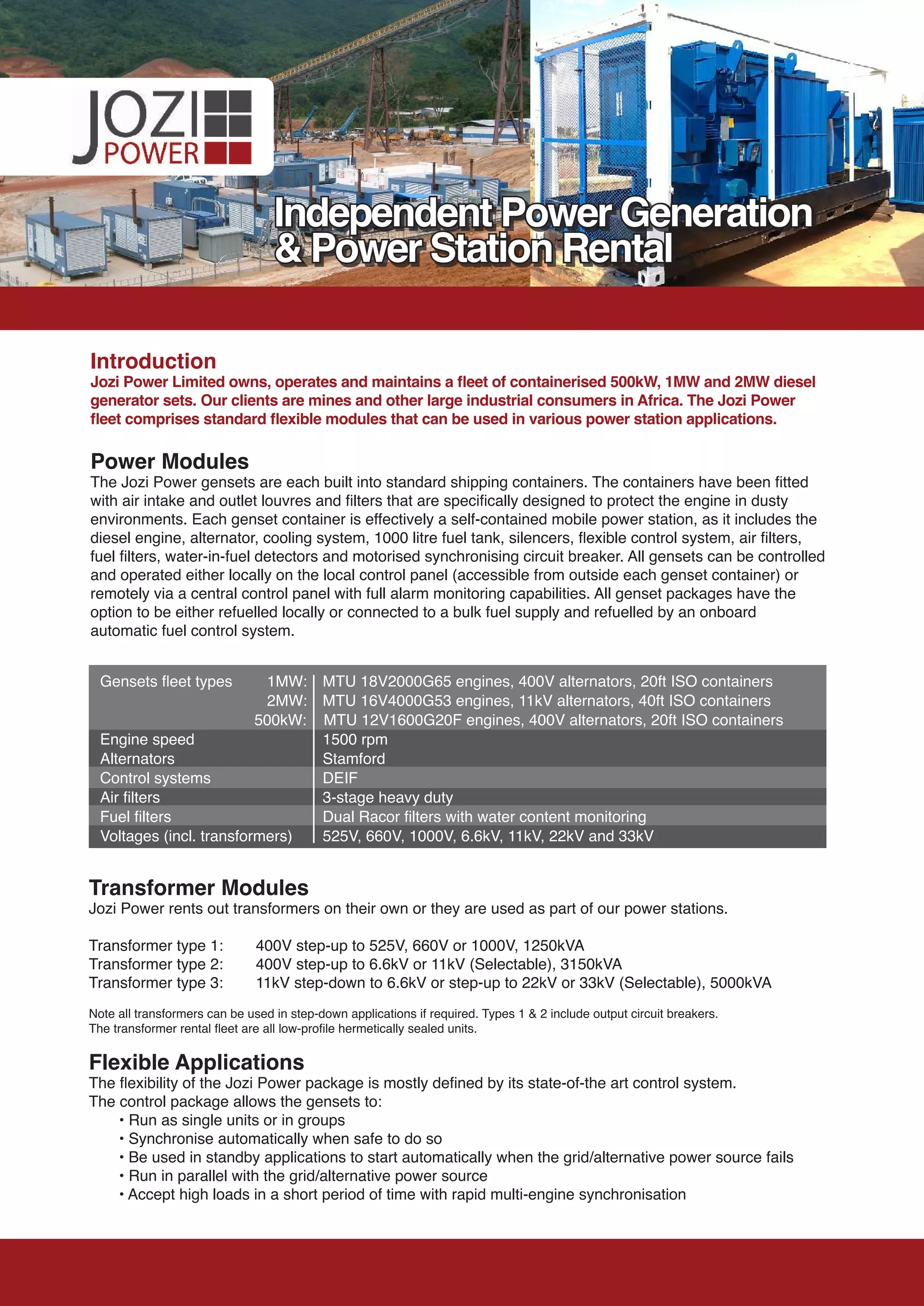 Jozi Power Fact Sheet 2016_FEB_opt | PDF