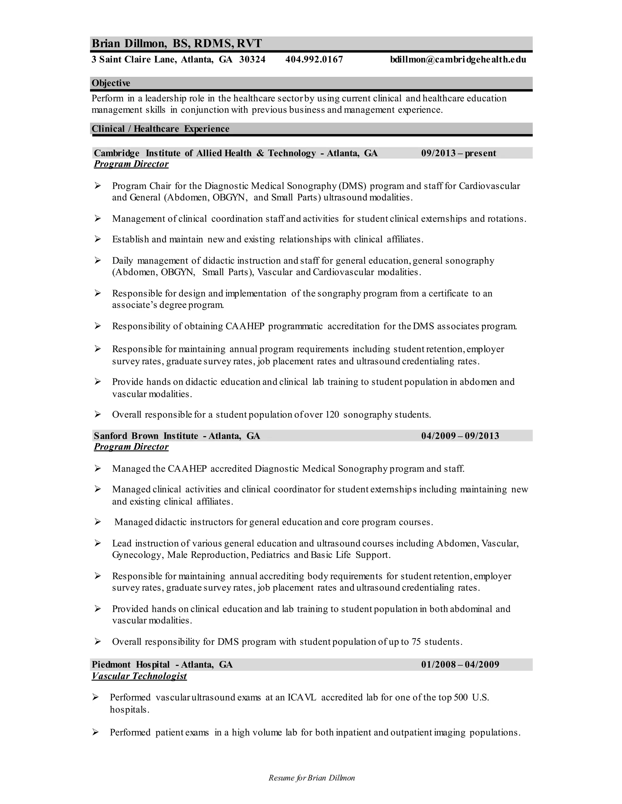 Brian_Dillmon_Resume_Sept_2016 | DOCX