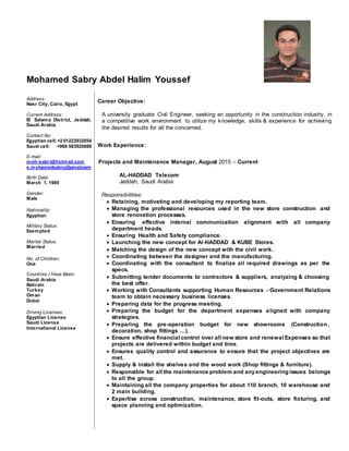 Mohamed Sabry CV | DOCX