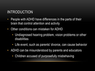 ADHD Presentation | PPT
