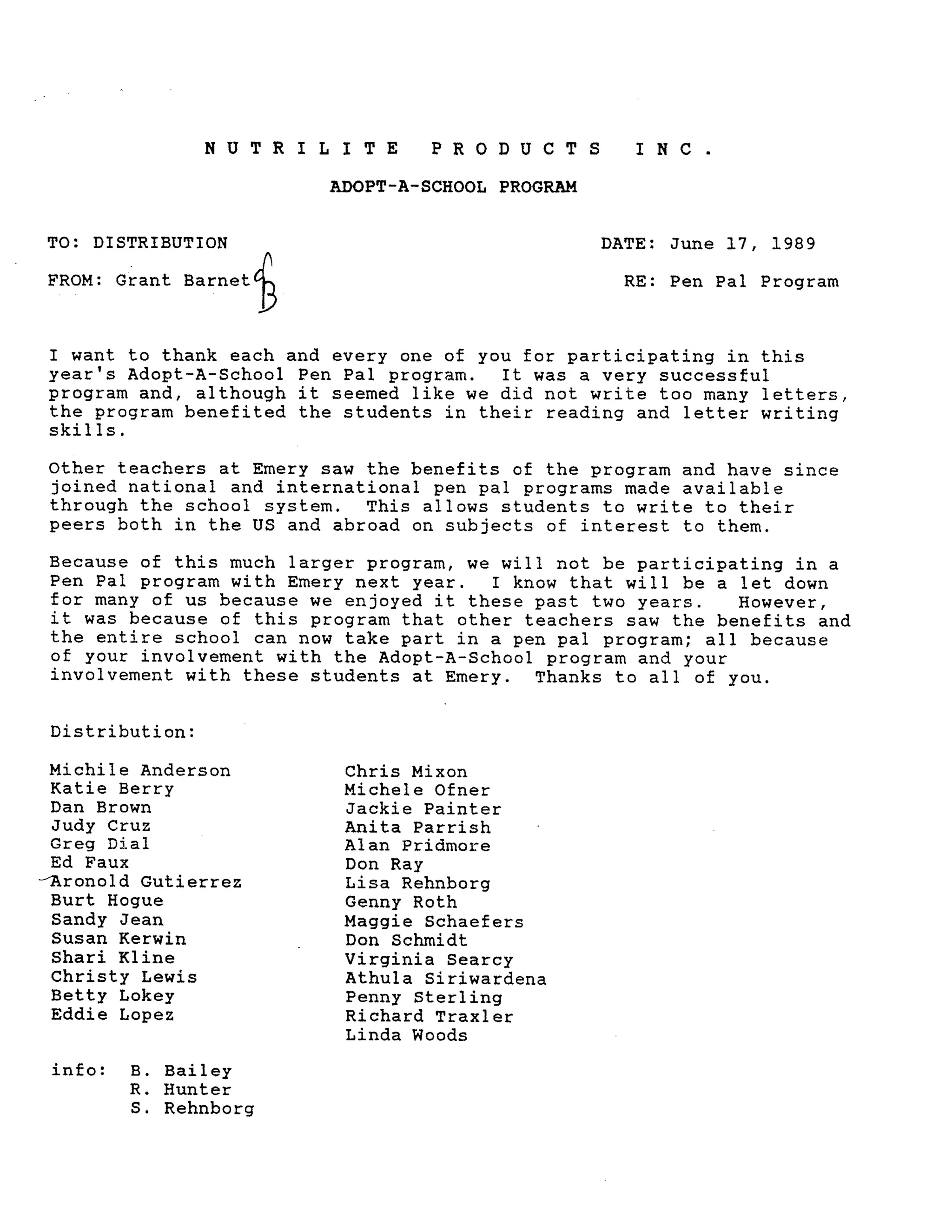 Nutrilite - Volunteer Program | PDF