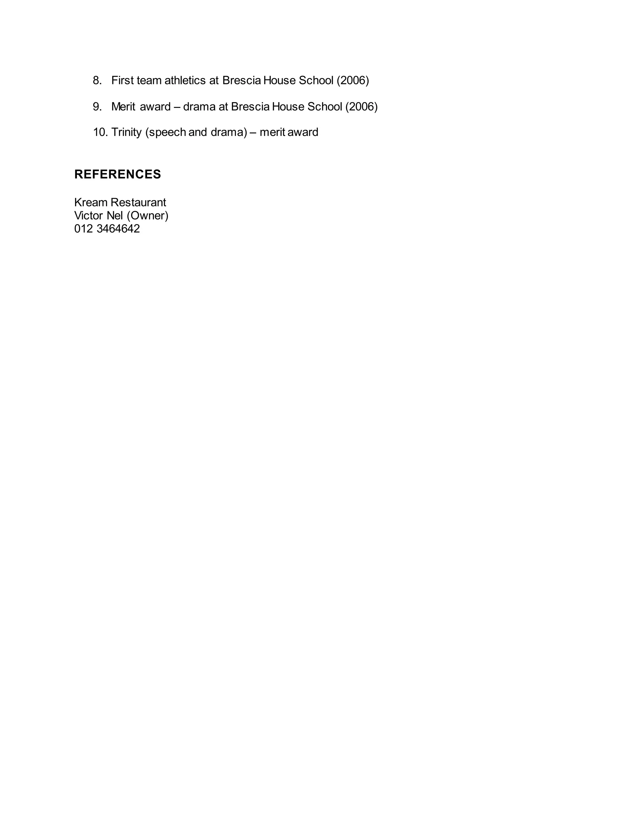 Mandisa updated CV January 2016 | DOCX