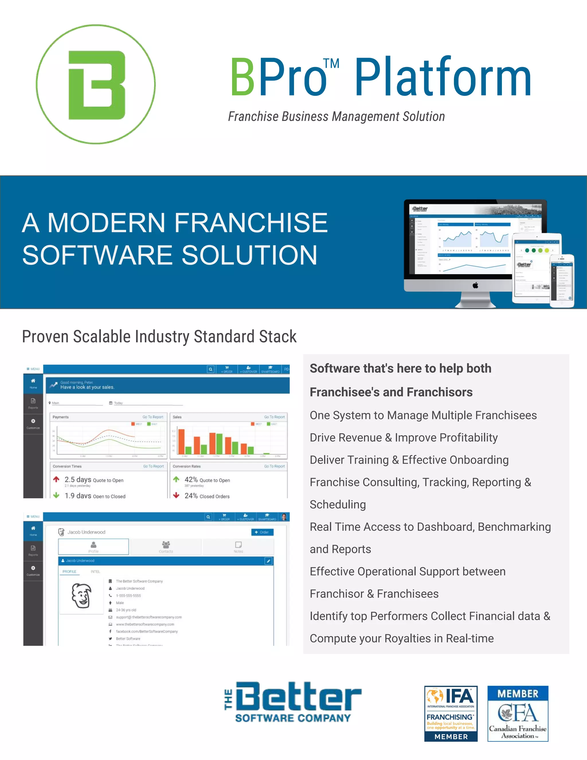 BPro Franchise Flyer | PDF