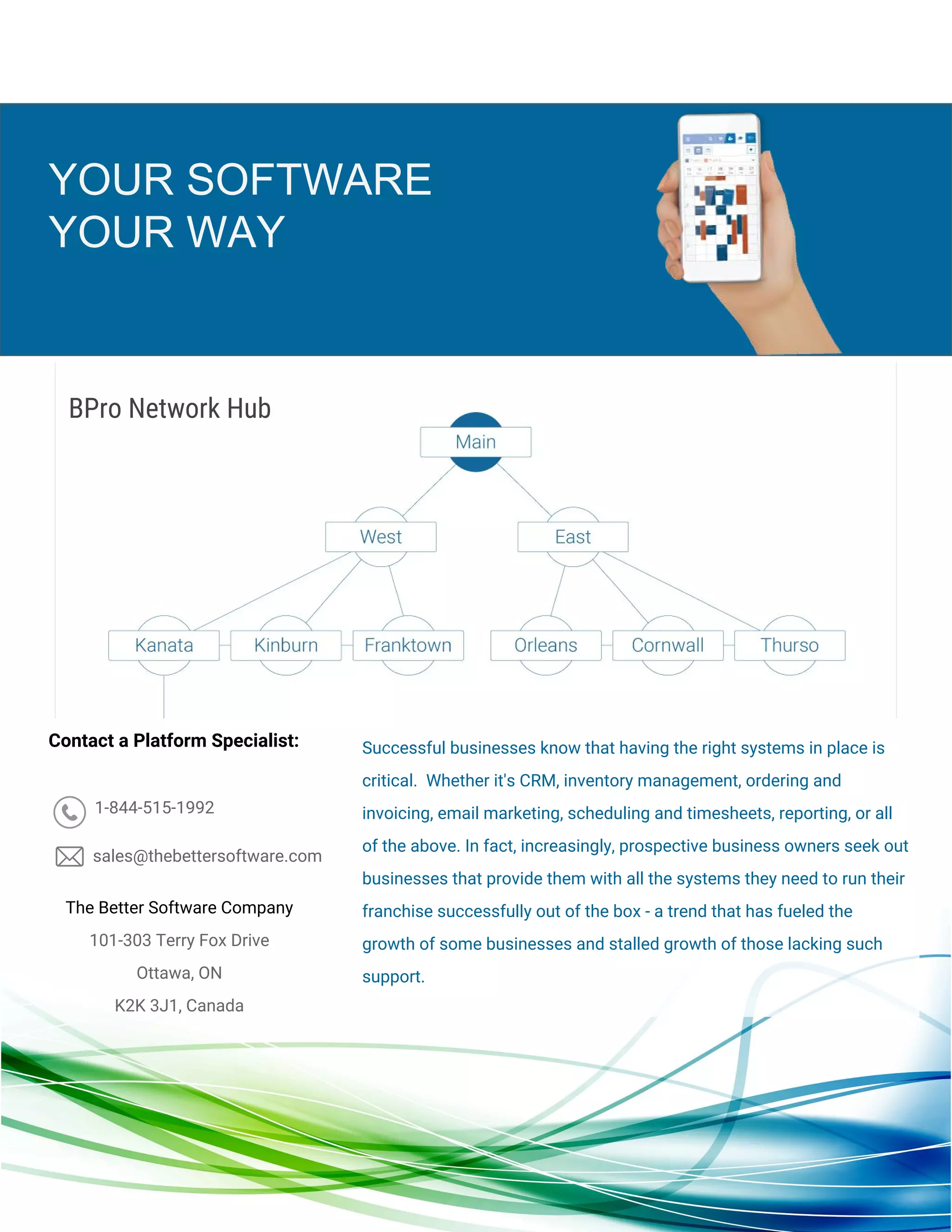 BPro Franchise Flyer | PDF