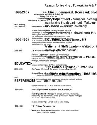 John resume - Copy | RTF