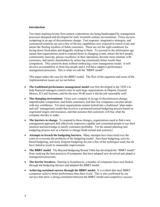006-Beyond Budgeting | PDF