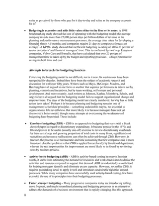 006-Beyond Budgeting | PDF