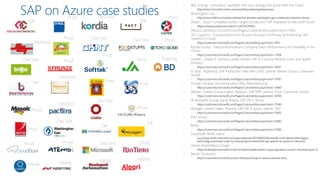 SAP on Azure - Deck | PPTX