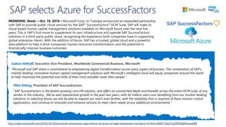 SAP on Azure - Deck | PPTX