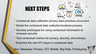 Contextual Biometrics | PPTX | Internet of Things | Internet