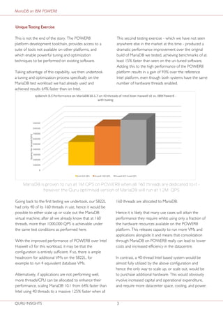MariaDB on IBM POWER8 | PDF