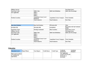 Current Position | PDF | Mergers and Acquisitions | Business Banking ...