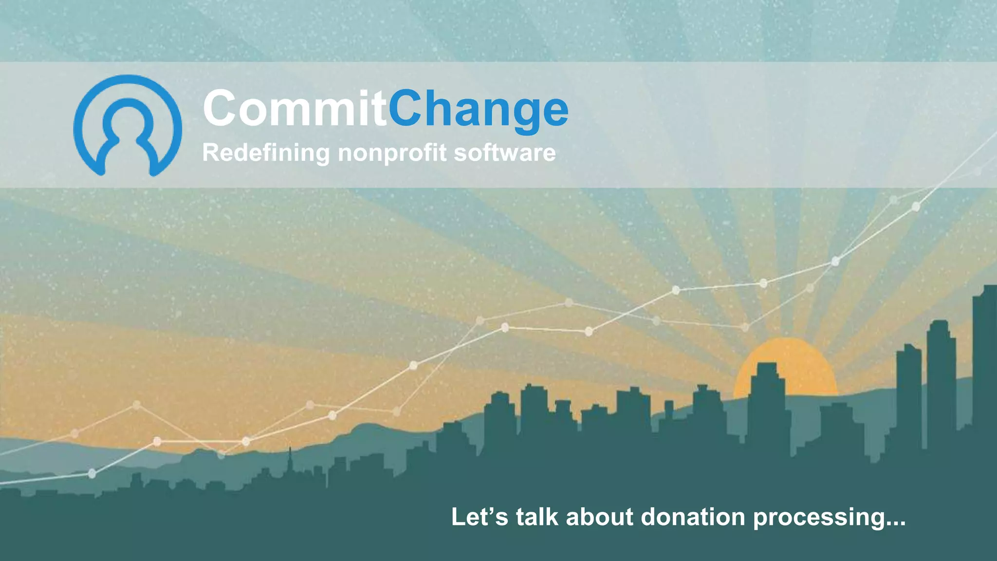 Donation processing presentation | PPTX