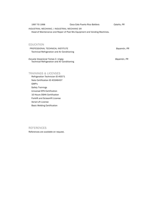 Teddy Salcedo Resume | DOC