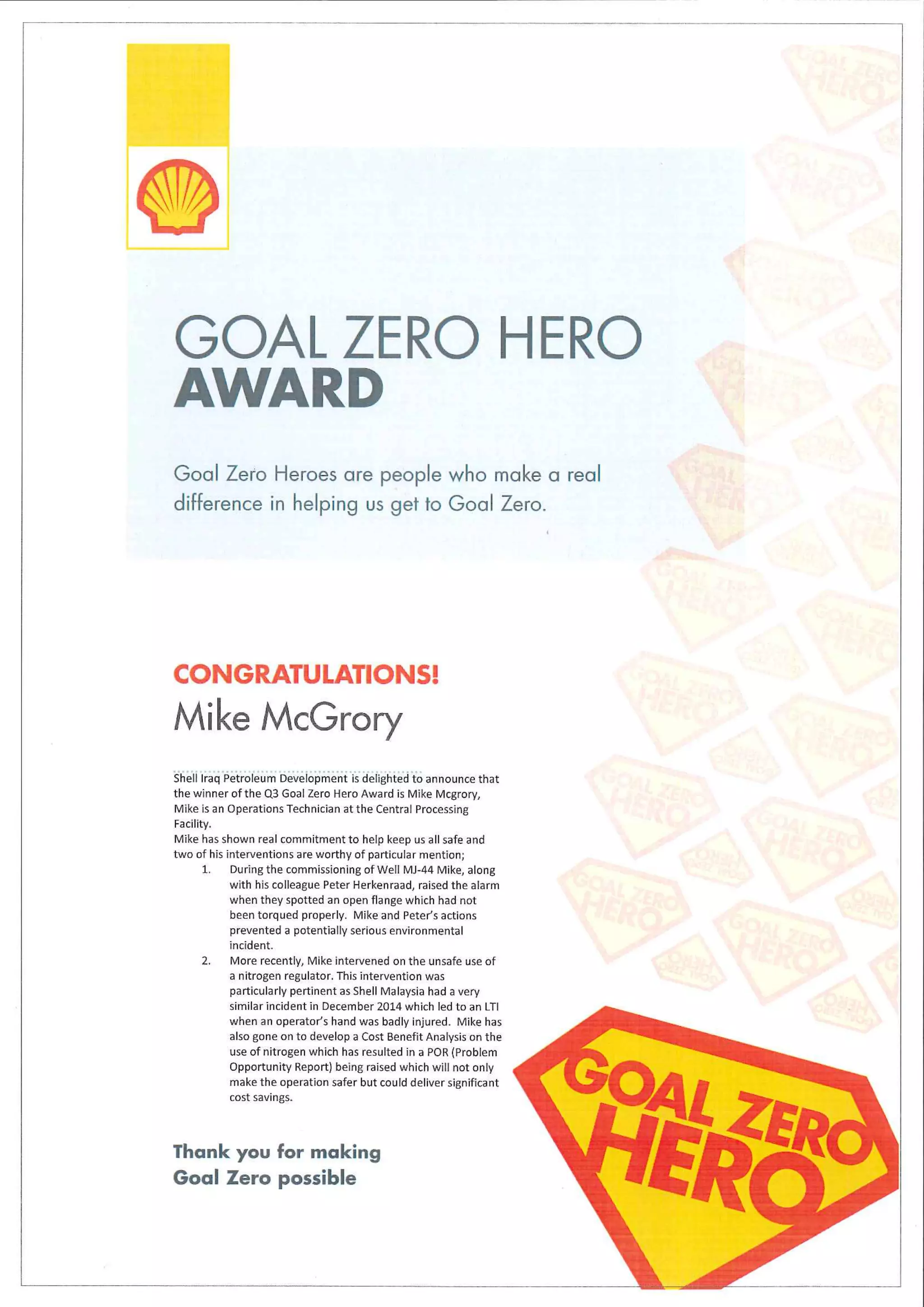 Goal Hero Zero | PDF