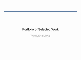 Farrukh_Sohail_Portfolio | PDF | Human Resources | Business