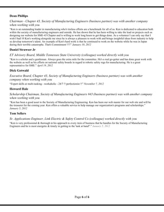 Ken Frizzell_Resume | PDF | Manufacturing Industry | Industries