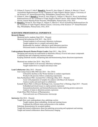 CV Ashley Russell | PDF