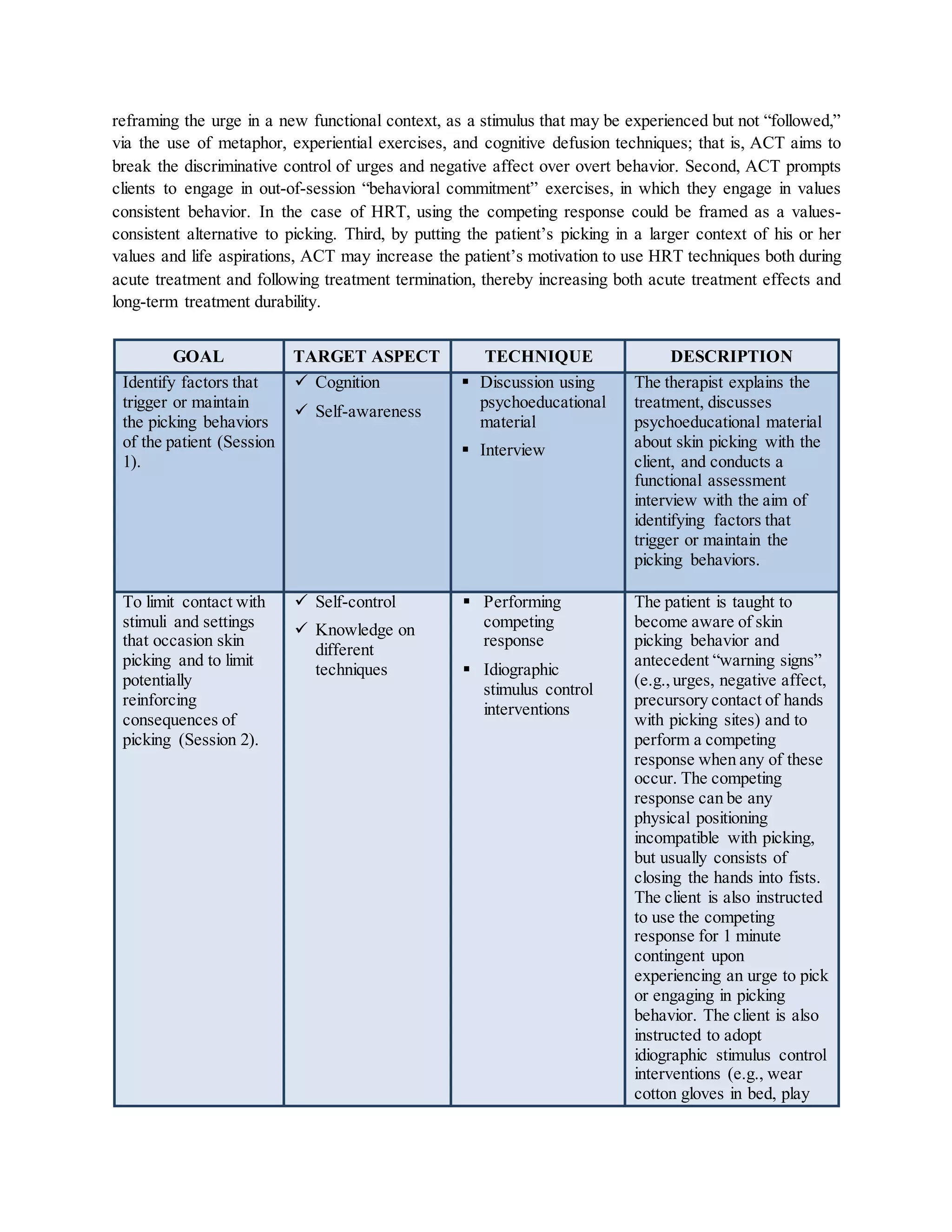 Case Study - Excoriation | DOCX