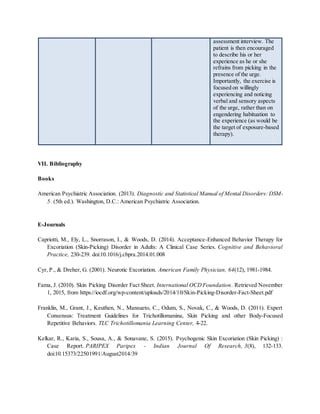 Case Study - Excoriation | DOCX