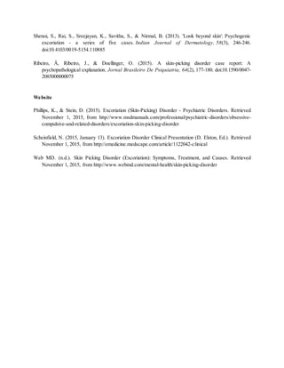 Case Study - Excoriation | DOCX