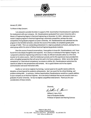 Letter of Recommendation from the Dean | PDF