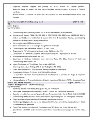 DILLIBABU CV | DOC | Computer Networking | Computing