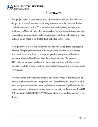 ProjectReportL&T | PDF