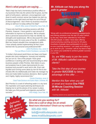 Coaching One Sheet-Rev. 03.31.16